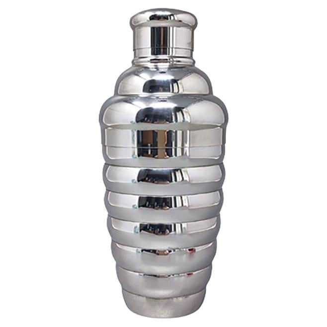 1960s Gorgeous Cocktail Shaker "Bullet" in Stainless Steel, Made in ...