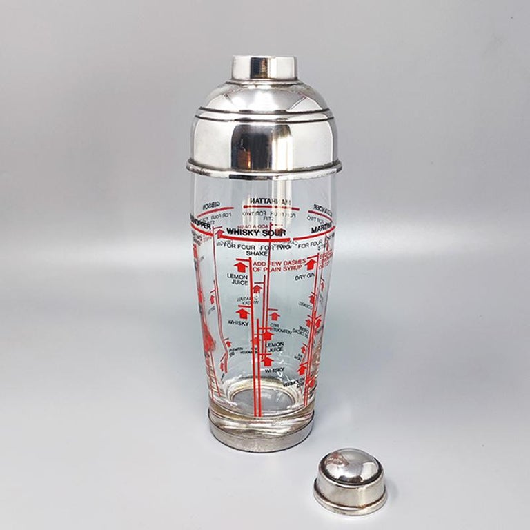 1960s Gorgeous Cocktail Shaker by Olri, Made in Italy For Sale at 1stDibs