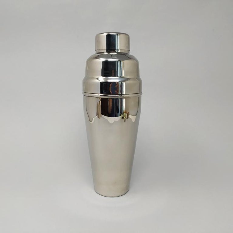 1960s Gorgeous Italian Cocktail Shaker in Stainless Steel For Sale at ...