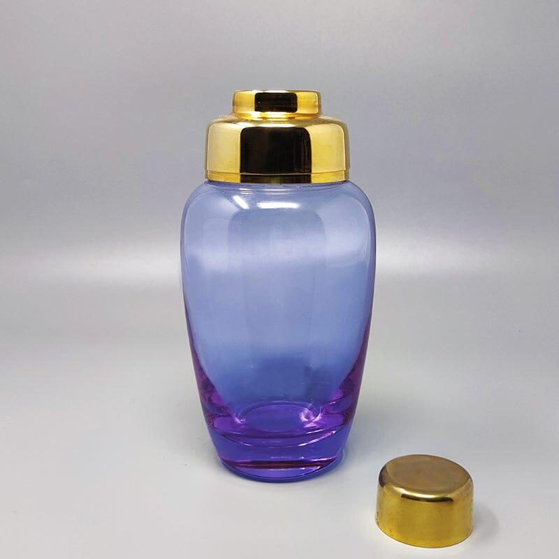1960s Gorgeous Purple Cocktail Shaker in Murano Glass. Made in Italy ...