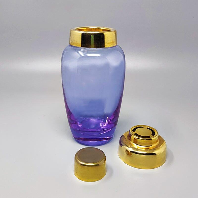 1960s Gorgeous Purple Cocktail Shaker in Murano Glass. Made in Italy ...