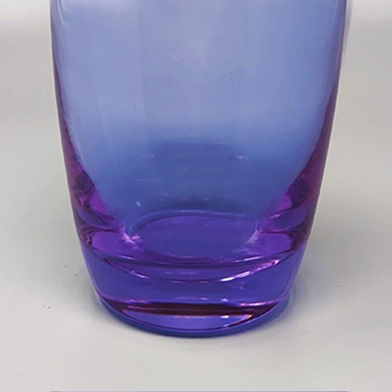 1960s Gorgeous Purple Cocktail Shaker in Murano Glass. Made in Italy ...