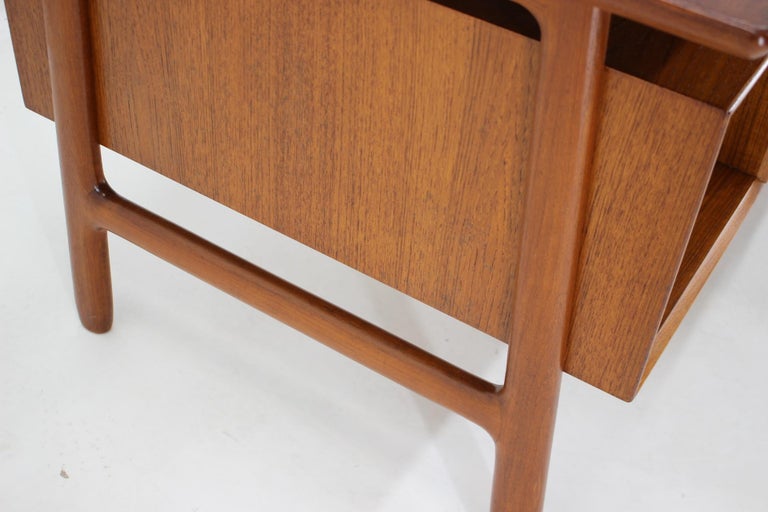 1960s Gunni Omann Model 75 Teak Desk for Omann Jun Møbelfabrik For Sale ...