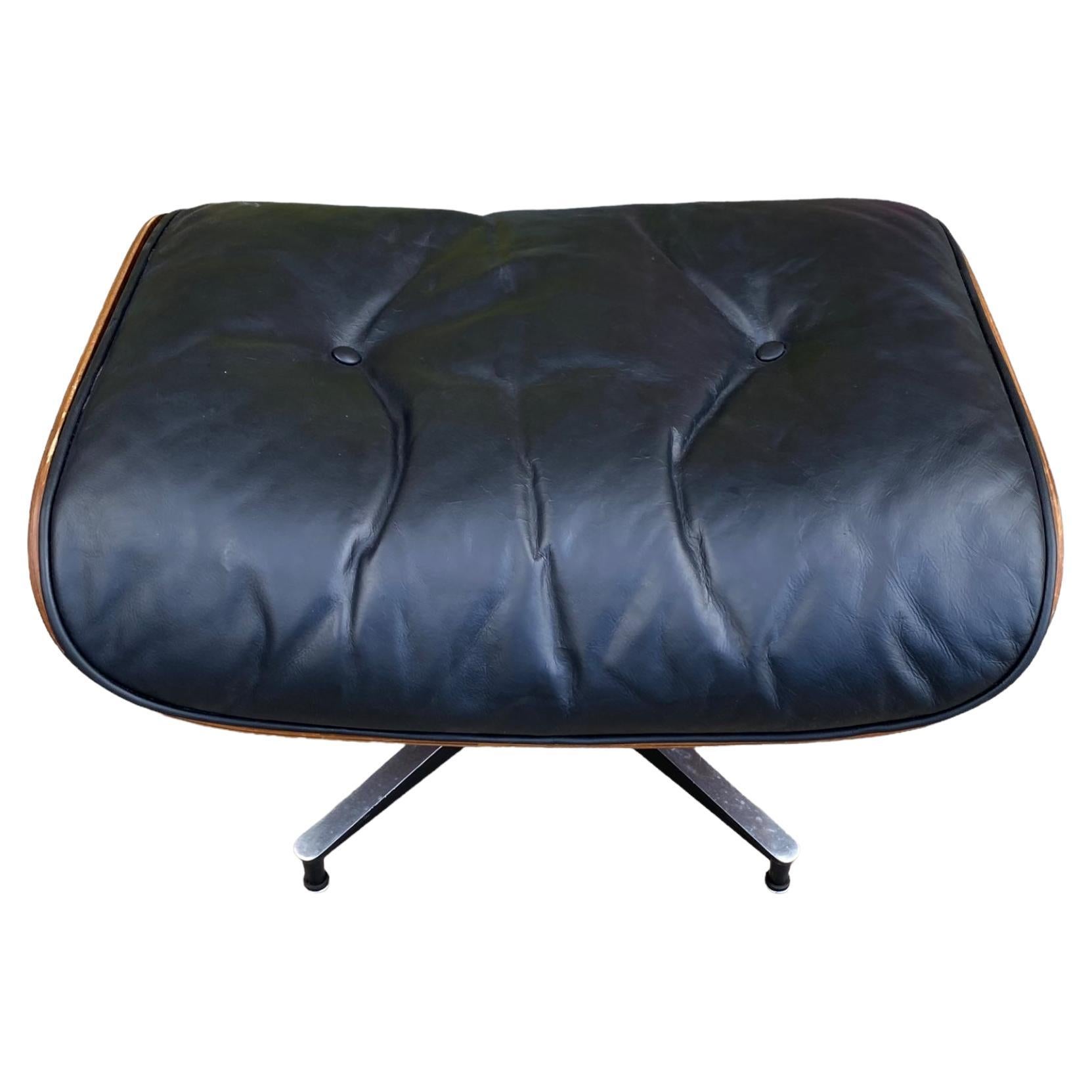 Charles Eames Herman Miller Leather Ottoman 671 at 1stDibs