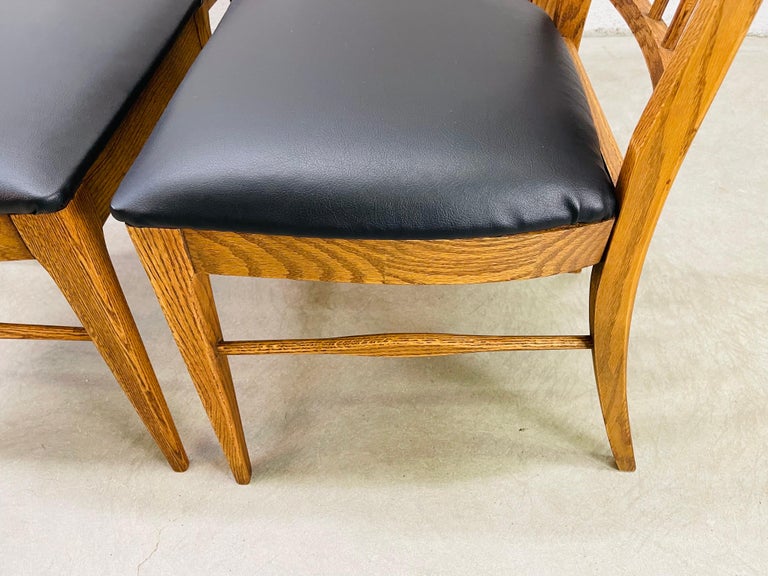 1960s High-Back Dining Chairs, Set of 4 For Sale at 1stDibs