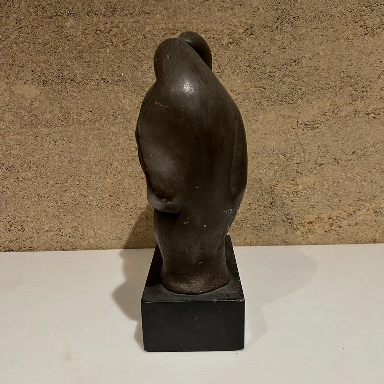 Sculpture d'art moderniste de table Hugo Robus représentant des femmes ...