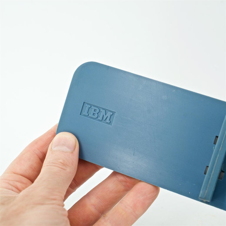 1960s IBM Blue PENSE Think Desk Plaque Sign Ad Man Graphic Design Like ...