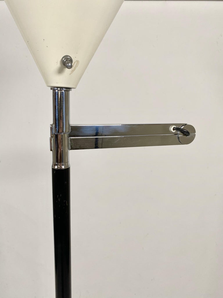 1960s Italian Flip Shade Floor Lamp in the manner of Arteluce ...