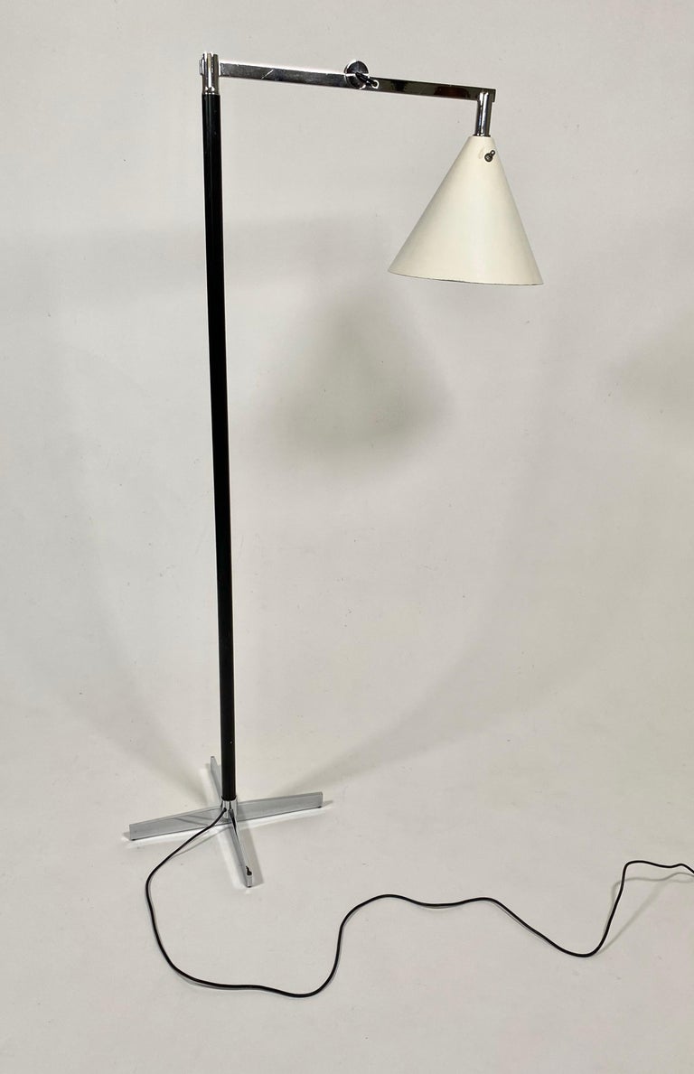 1960s Italian Flip Shade Floor Lamp in the manner of Arteluce ...