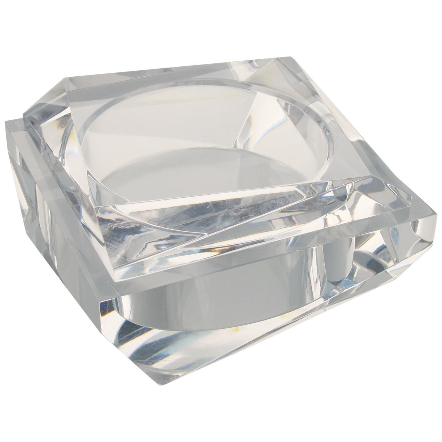 Lucite Large Box at 1stDibs