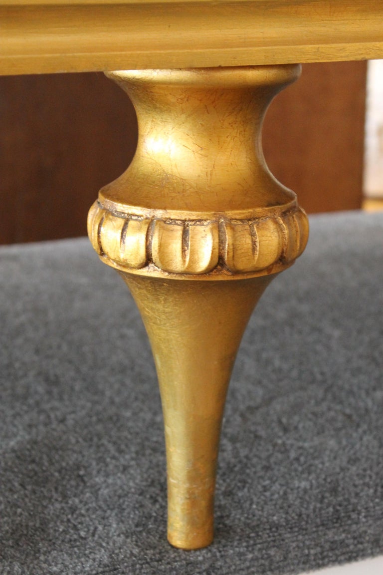 1960s Italianate Eglomise Coffee Table with Surrealist Scene at 1stDibs