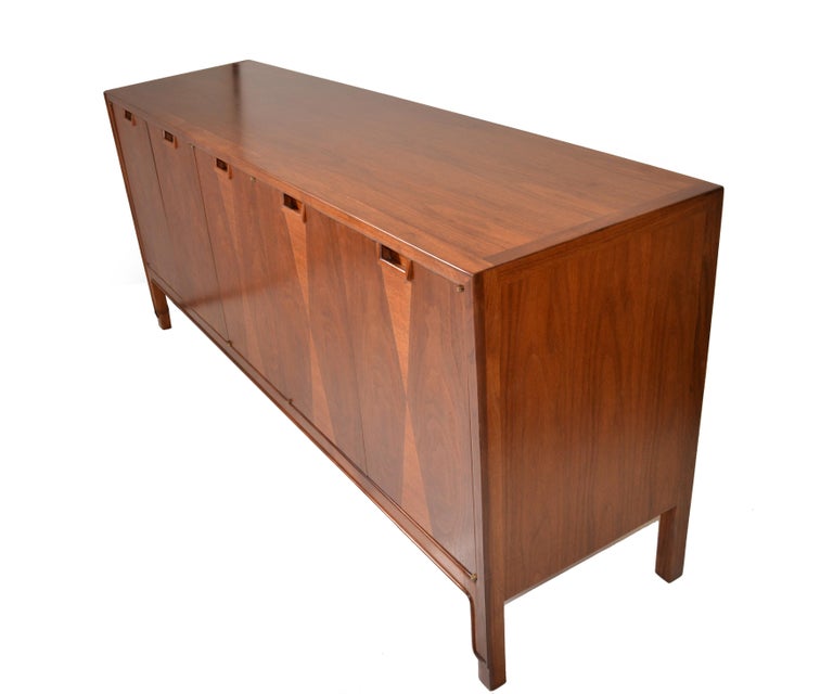 1960s John Stuart Janus Collection Walnut Mid-Century Modern Sideboard ...