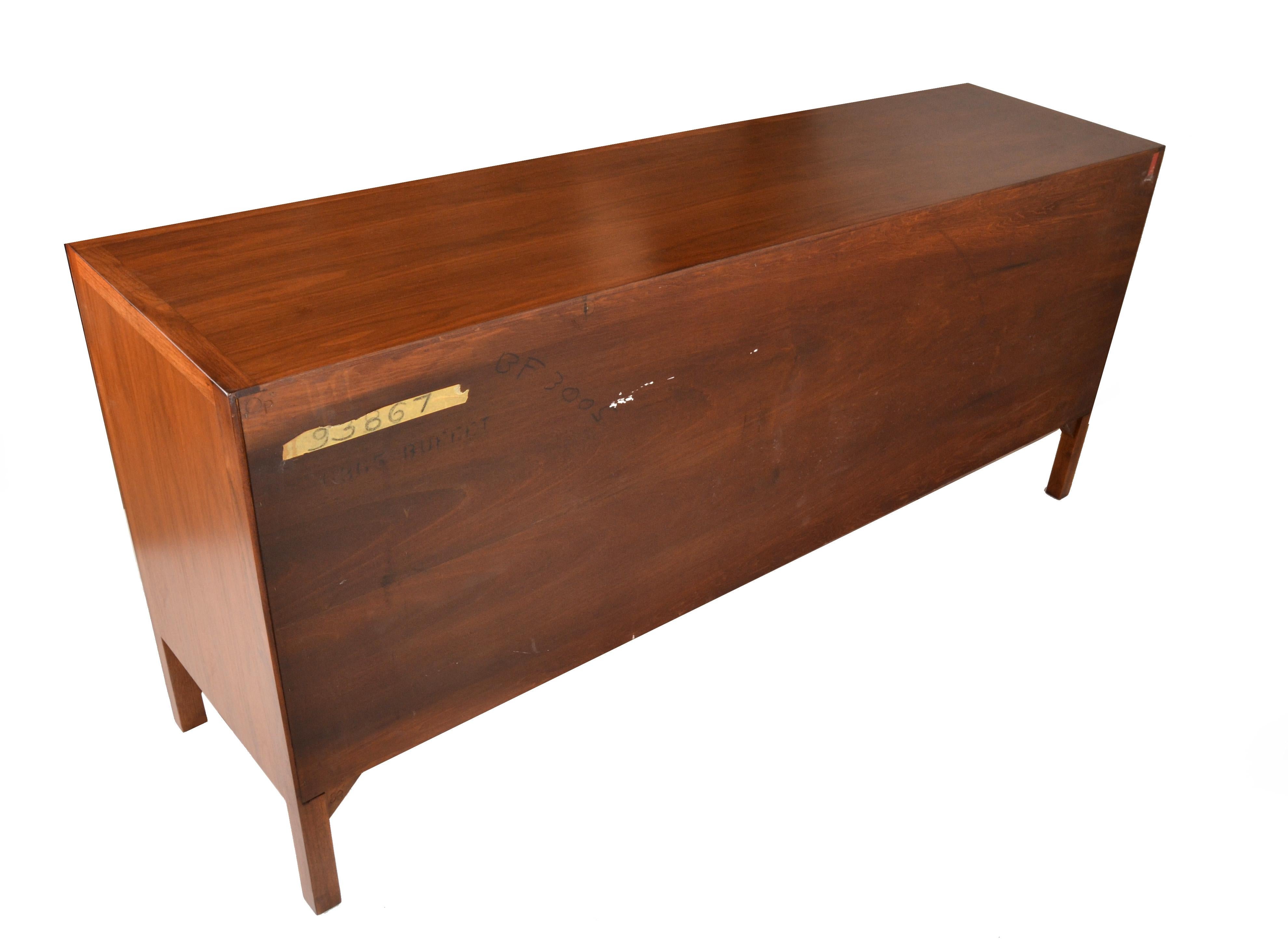 1960s John Stuart Janus Collection Walnut Mid-Century Modern Sideboard ...