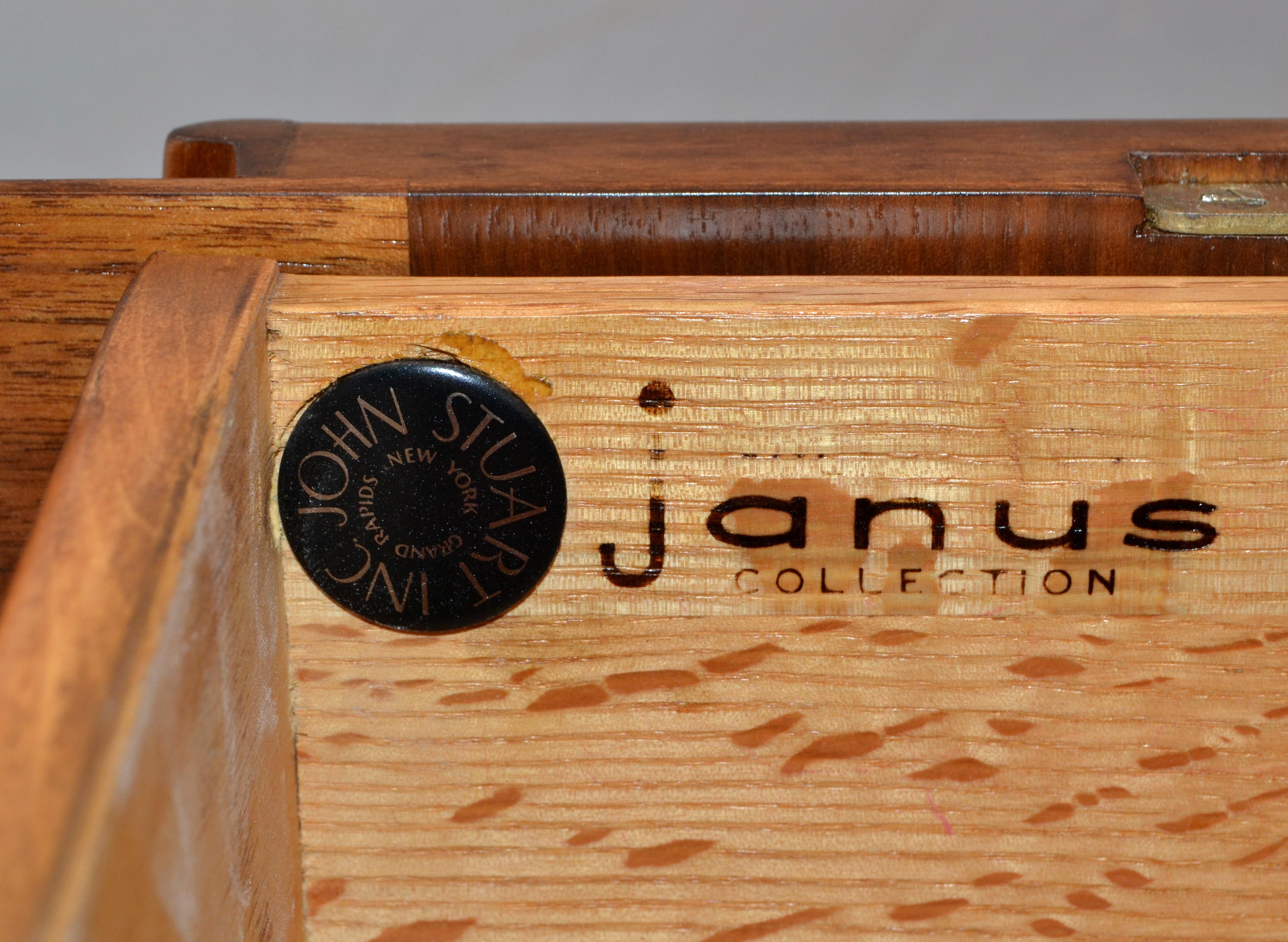 1960s John Stuart Janus Collection Walnut Mid-Century Modern Sideboard ...