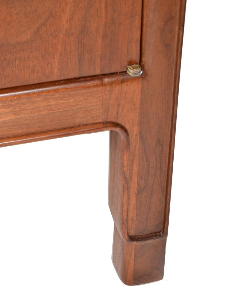 1960s John Stuart Janus Collection Walnut Mid-Century Modern Sideboard ...