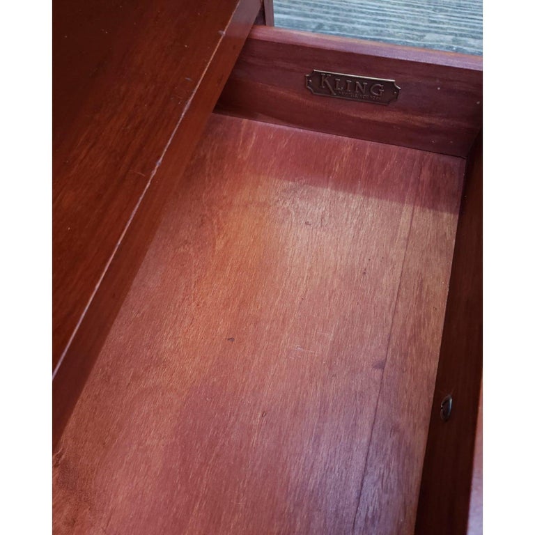 1960s Kling Furniture Solid Cherry Nightstand at 1stDibs | kling ...