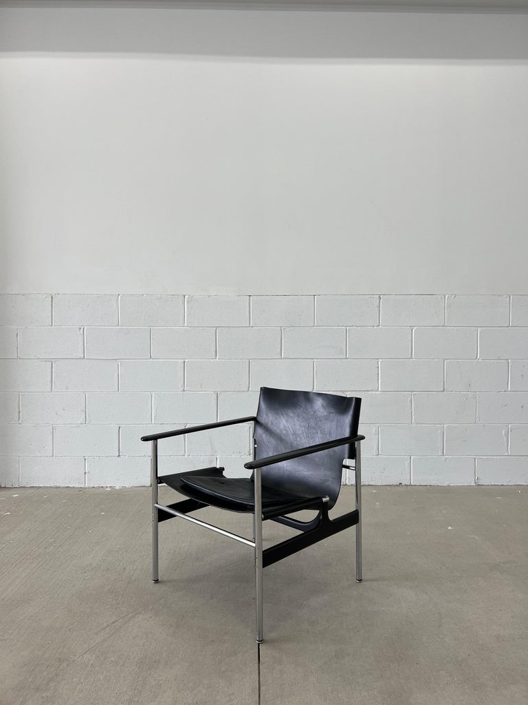 Charles Pollock 657 Loungesessel, Knoll International, 1960er Jahre im ...