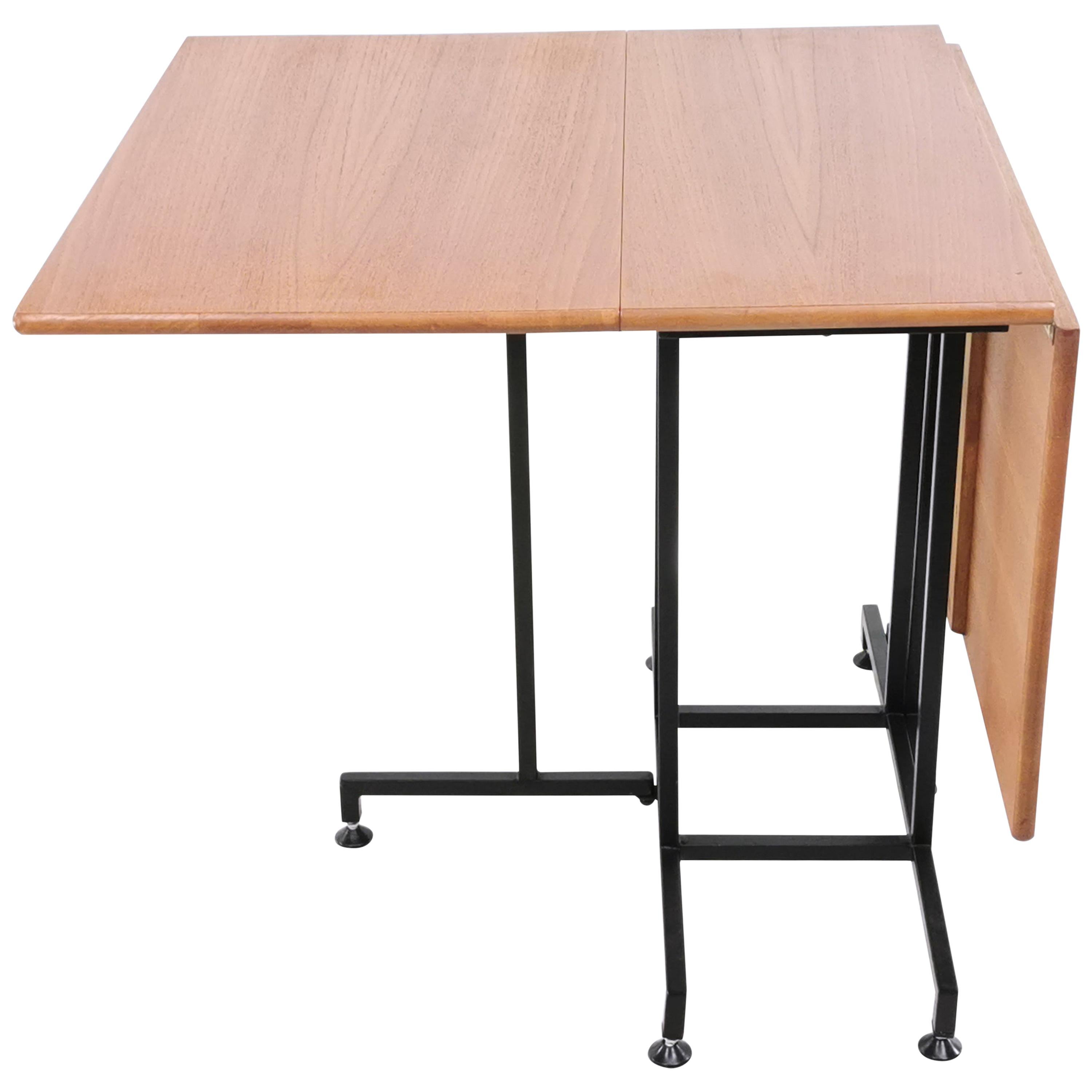 1960s Ladderax Teak Drop-Leaf Dining Table by Robert Heal for Heals ...