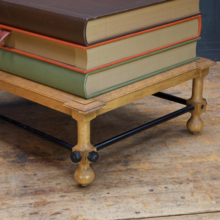 1960s Large Faux Stacked Shakespeare Book Kids Table John Dickinson for ...