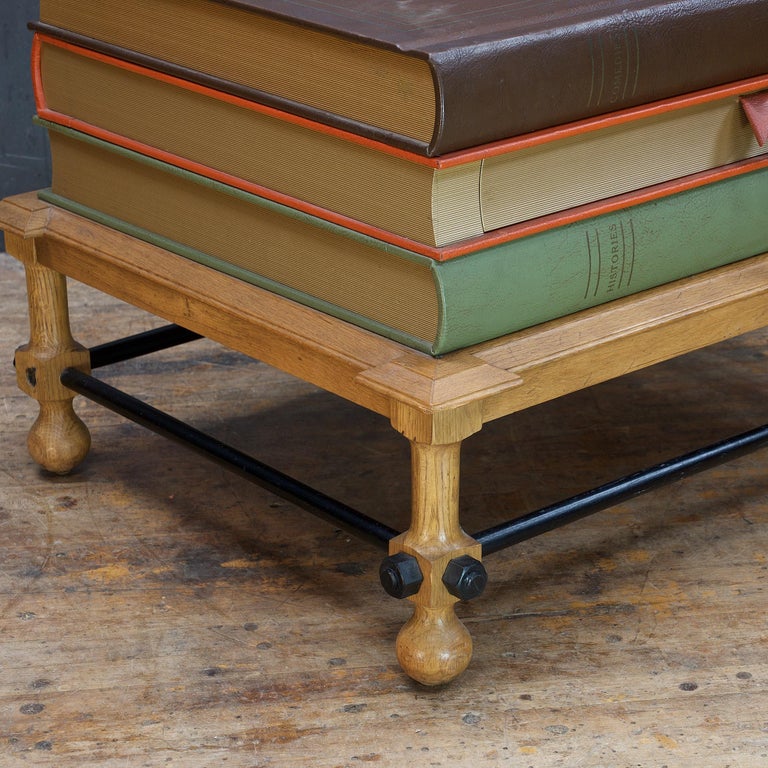 1960s Large Faux Stacked Shakespeare Book Kids Table John Dickinson for ...
