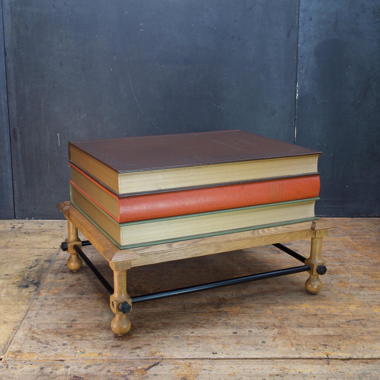 1960s Large Faux Stacked Shakespeare Book Kids Table John Dickinson for ...