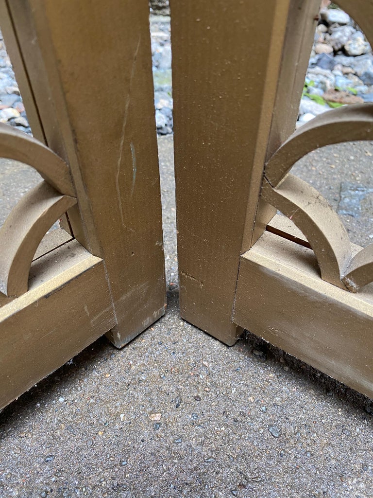 1960s Large Wood Tri Folding "Fish Scale" Screen at 1stDibs | wooden ...