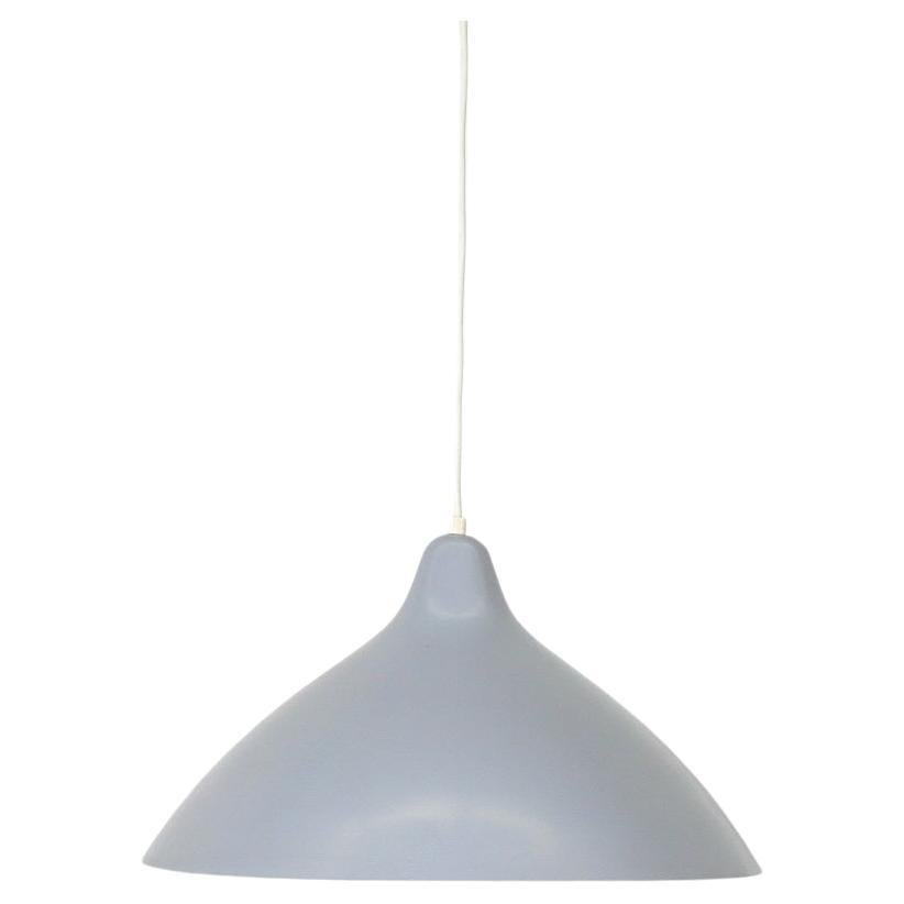1960's Lisa Johansson-Pape Brassy Spun Aluminum Pendant Lamp For Sale ...