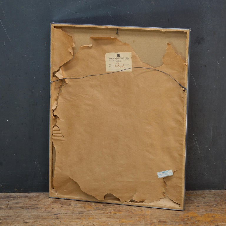 1960s Lithograph Salvador Dali Alice in Wonderland Queen''s Croquet ...