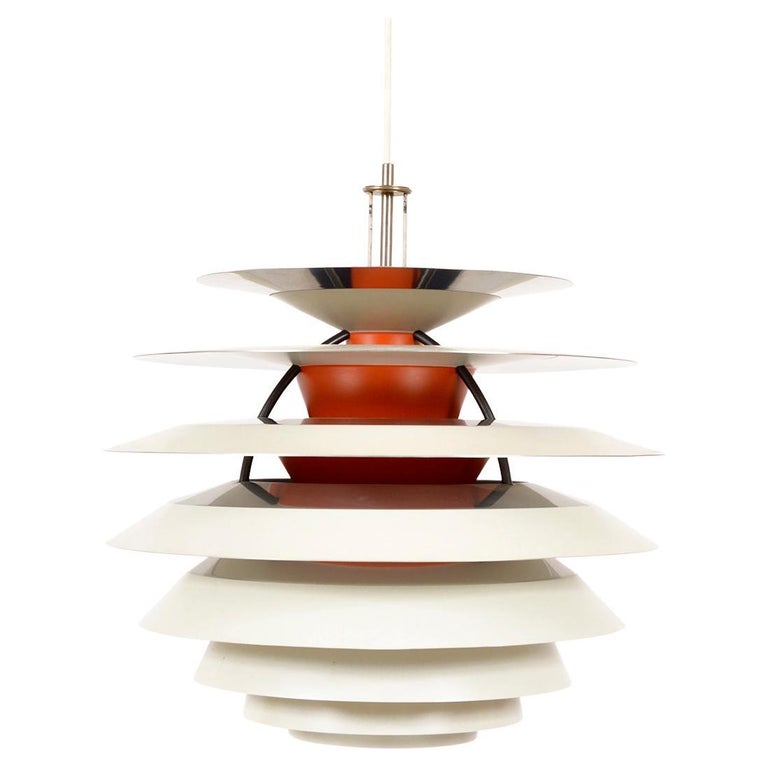 1960s Louis Poulsen PH Kontrast Pendant Lamp by Poul Henningsen Denmark ...
