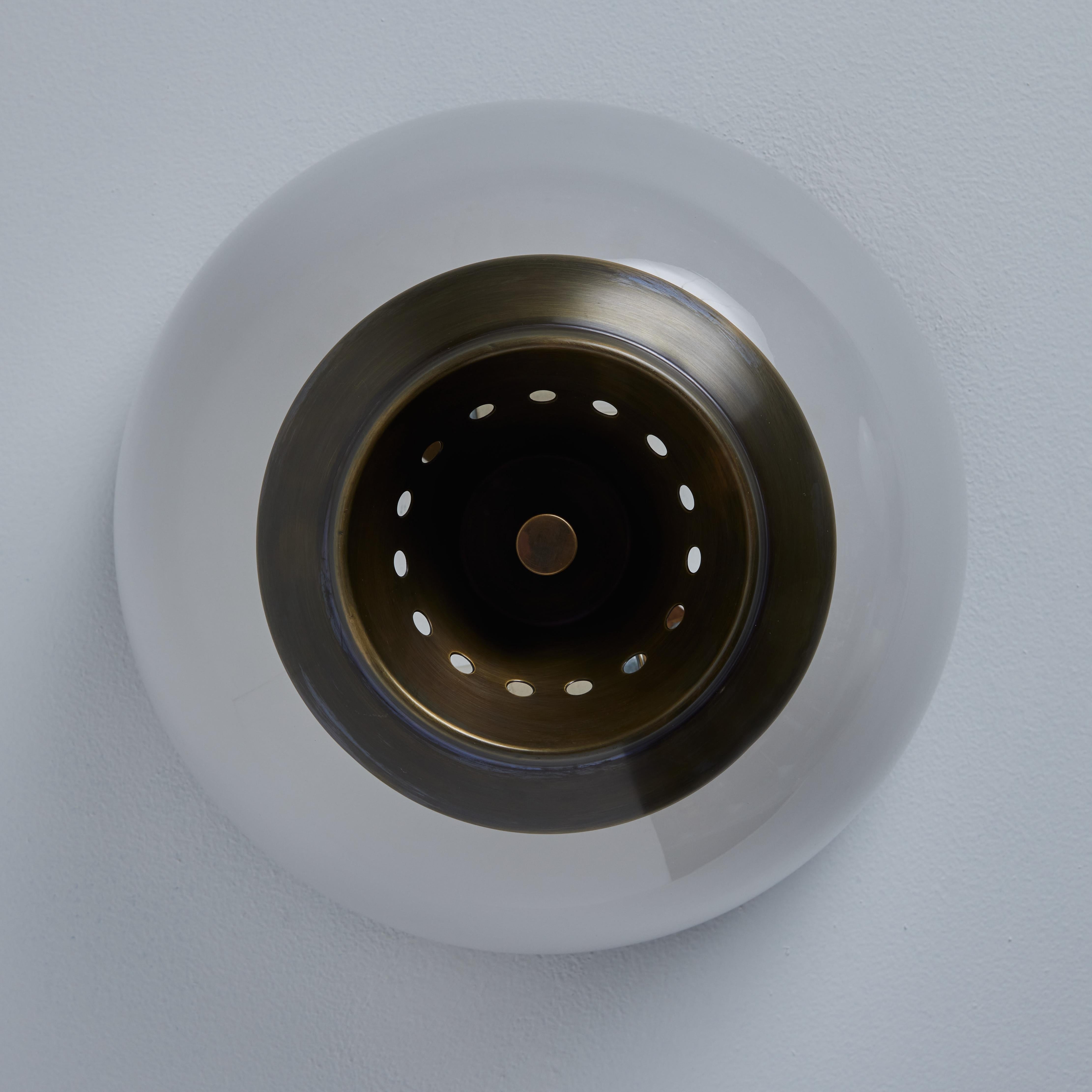 1960s Luigi Caccia Dominioni 'LSP3' Brass Wall or Ceiling Light for ...