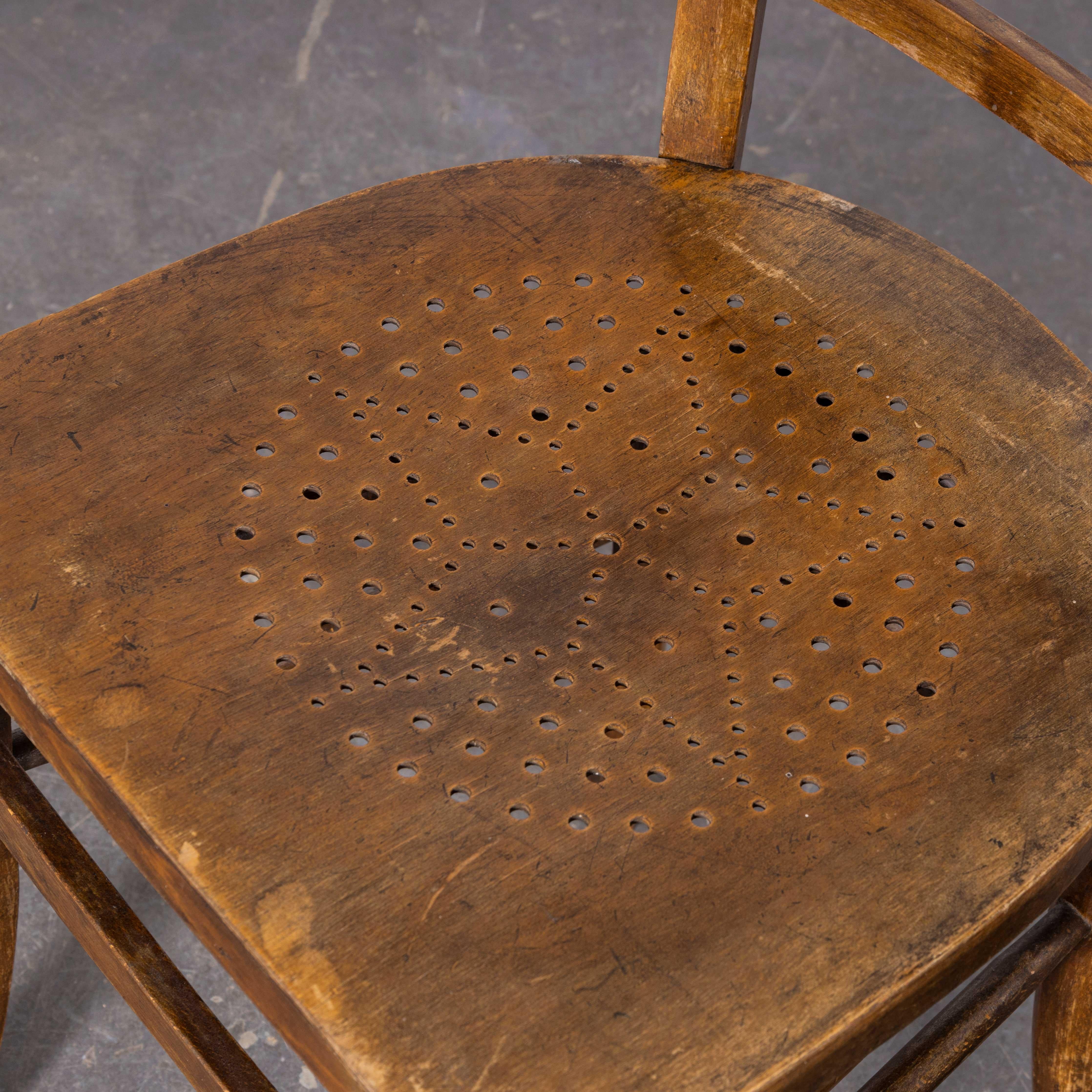 1960s Luterma Ladderback Bentwood Dining Chairs - Pair For Sale at 1stDibs