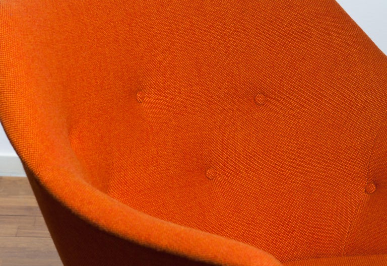 1960s, 'Mandarini' Swivel Armchair by Carl Gustaf Hiort and Nanna ...