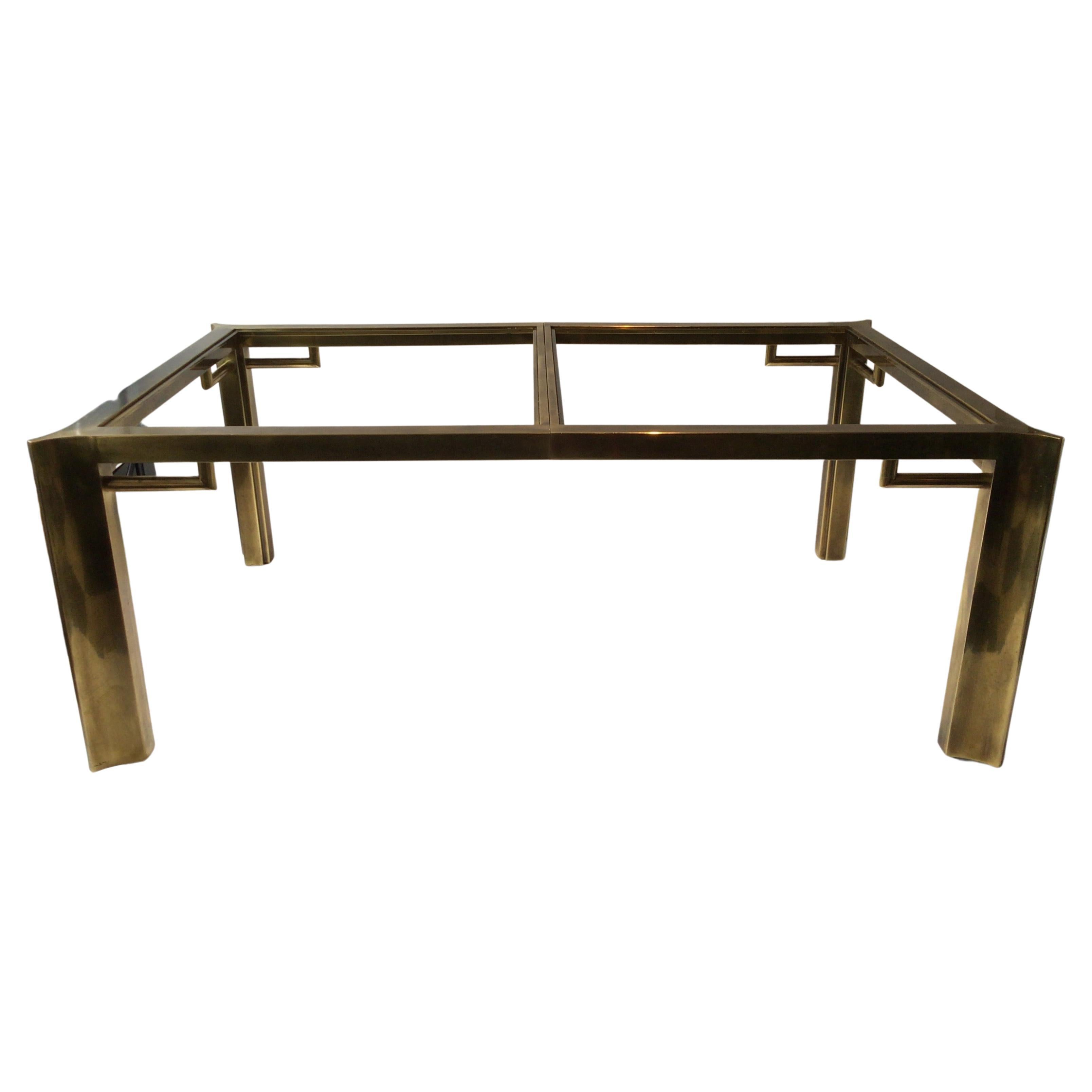 Mastercraft 1960s Brass Triangular Table Bases For Sale at 1stDibs