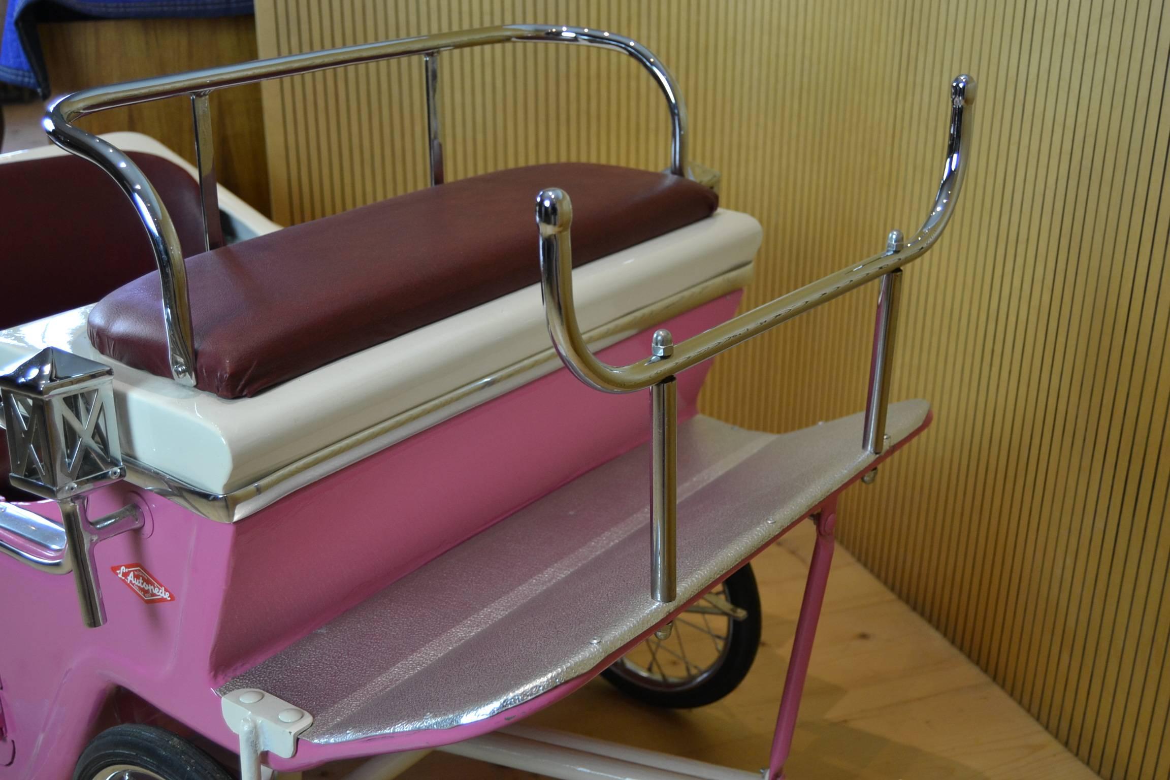 1960s Metal Carousel Carriage by L' Autopède Belgium at 1stDibs