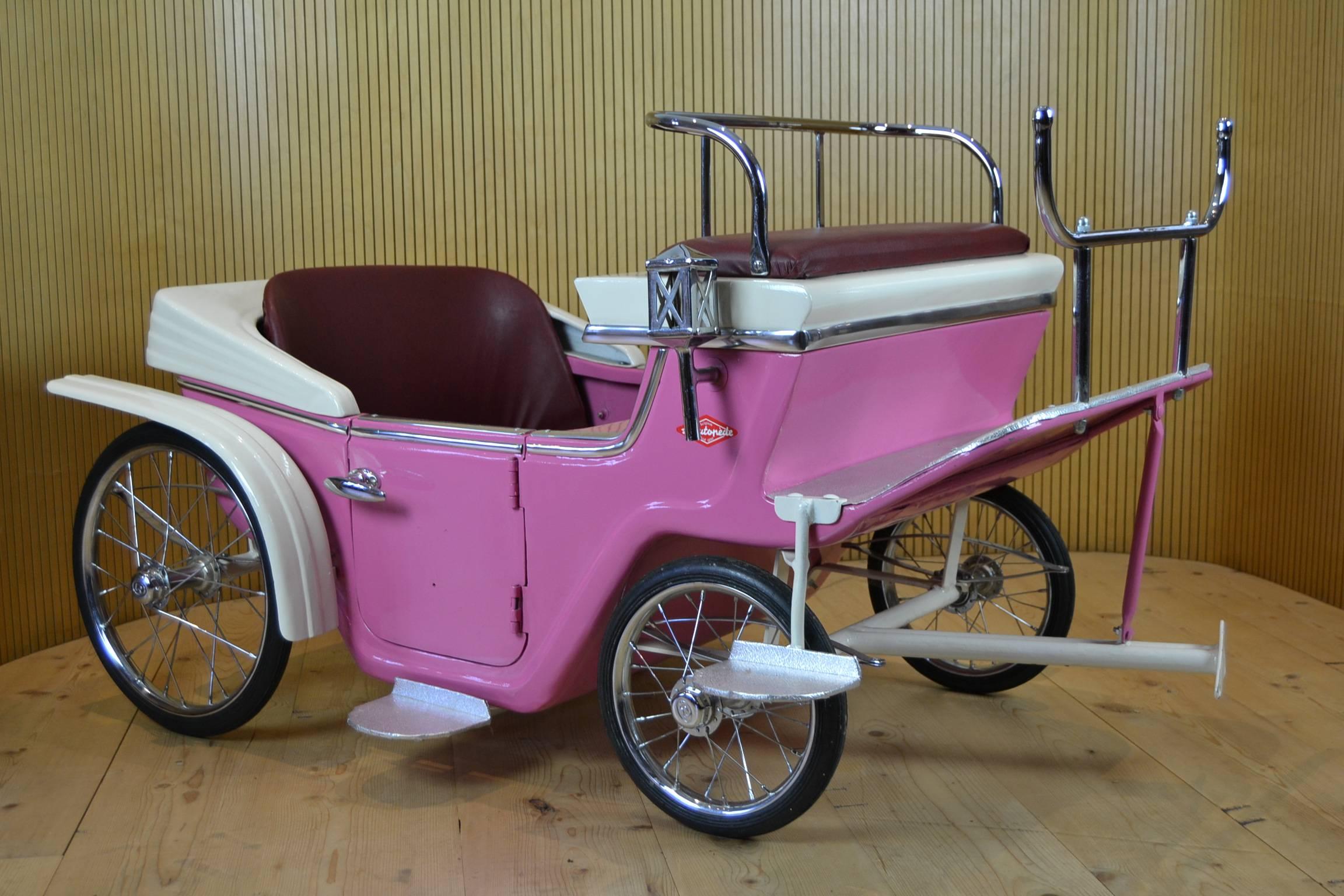 1960s Metal Carousel Carriage by L' Autopède Belgium at 1stDibs