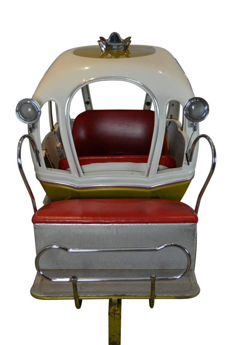 Metal Carousel Cinderella Carriage by L' Autopède Belgium with Two ...