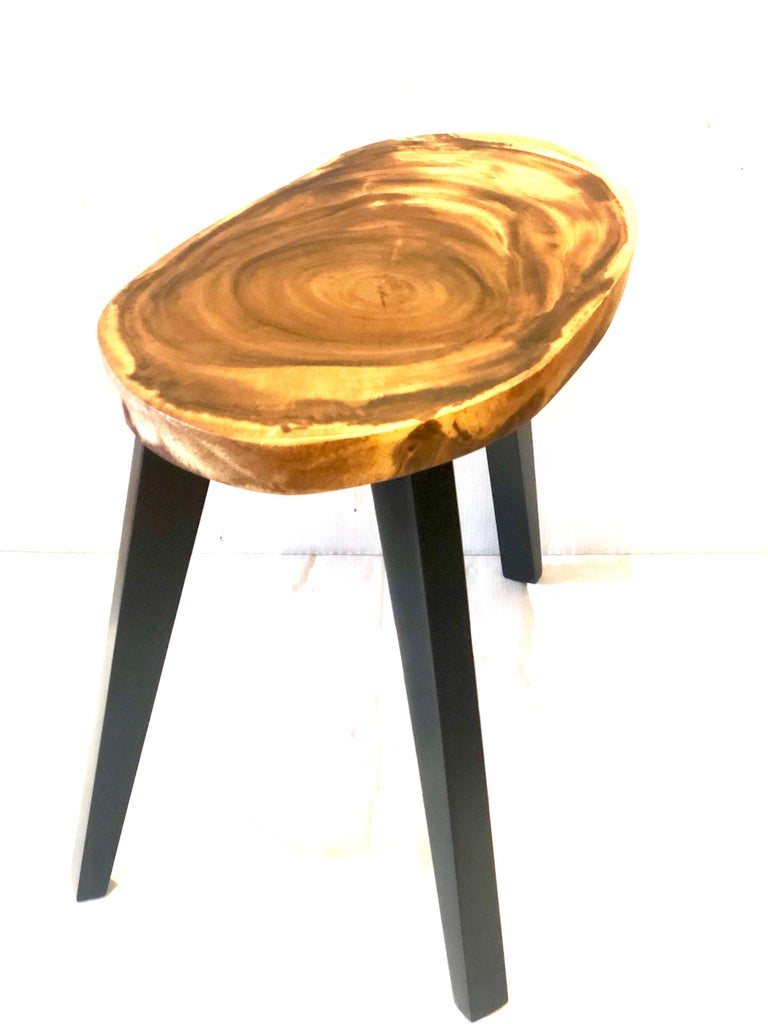 1960s Midcentury American Freeform Solid Koa Wood Small Coffee Table at ...