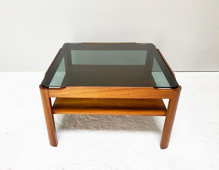 1960’s, Mid-Century English Solid Teak Coffee Table by Myer For Sale at ...