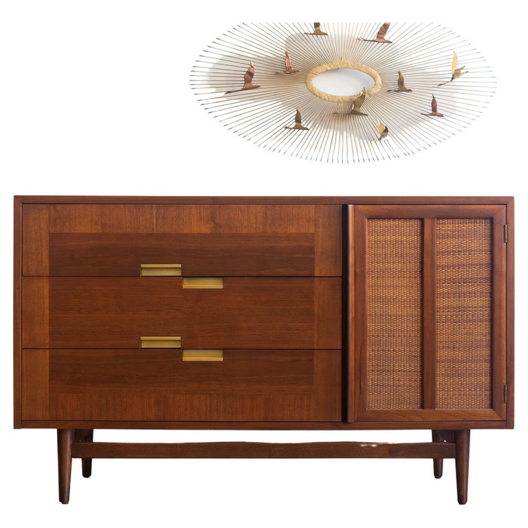 1960's Mid-Century Modern American of Martinsville Accord Credenza ...