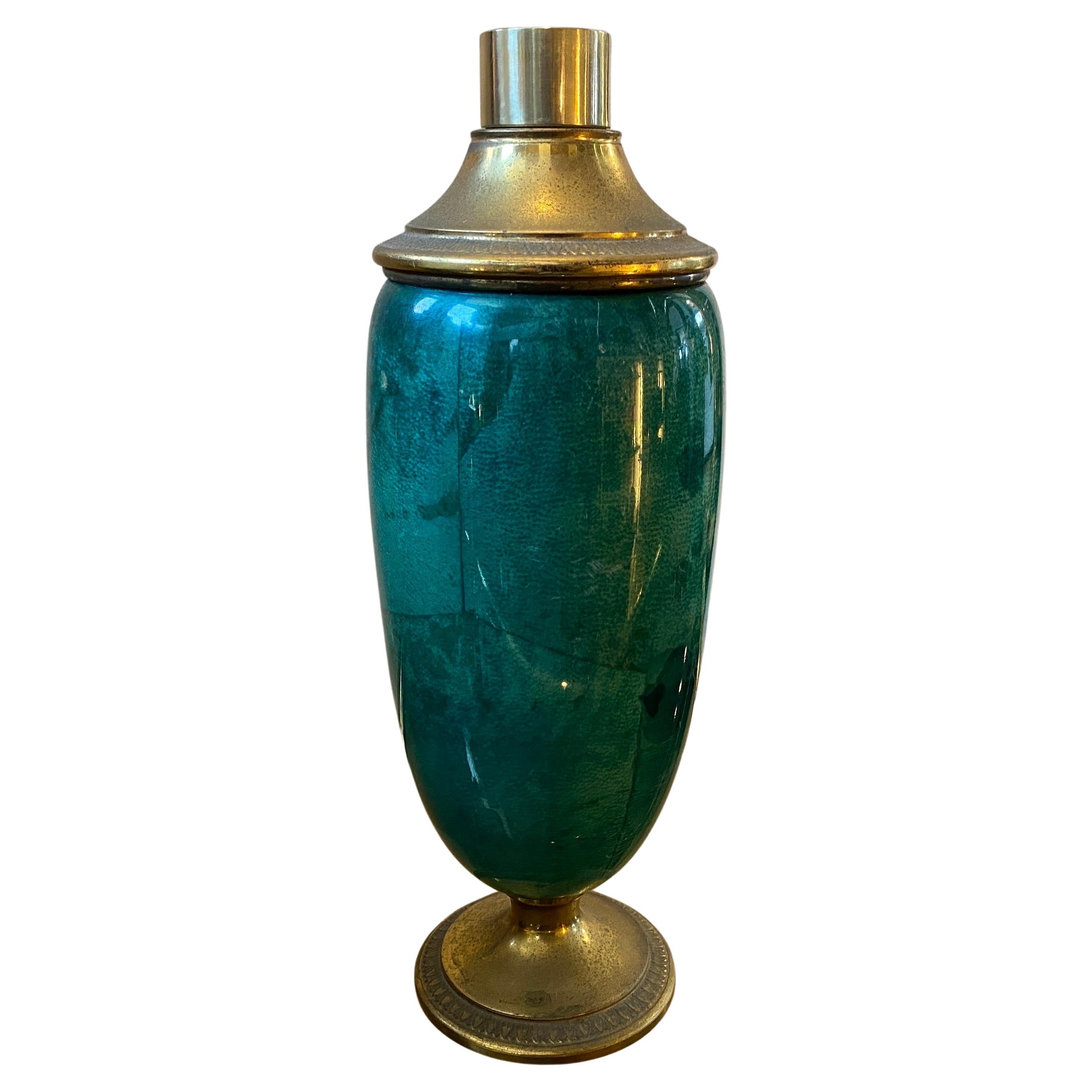 1960s, Aldo Tura Modern Italian Brass Cocktail Set for Napoleon Cognac ...