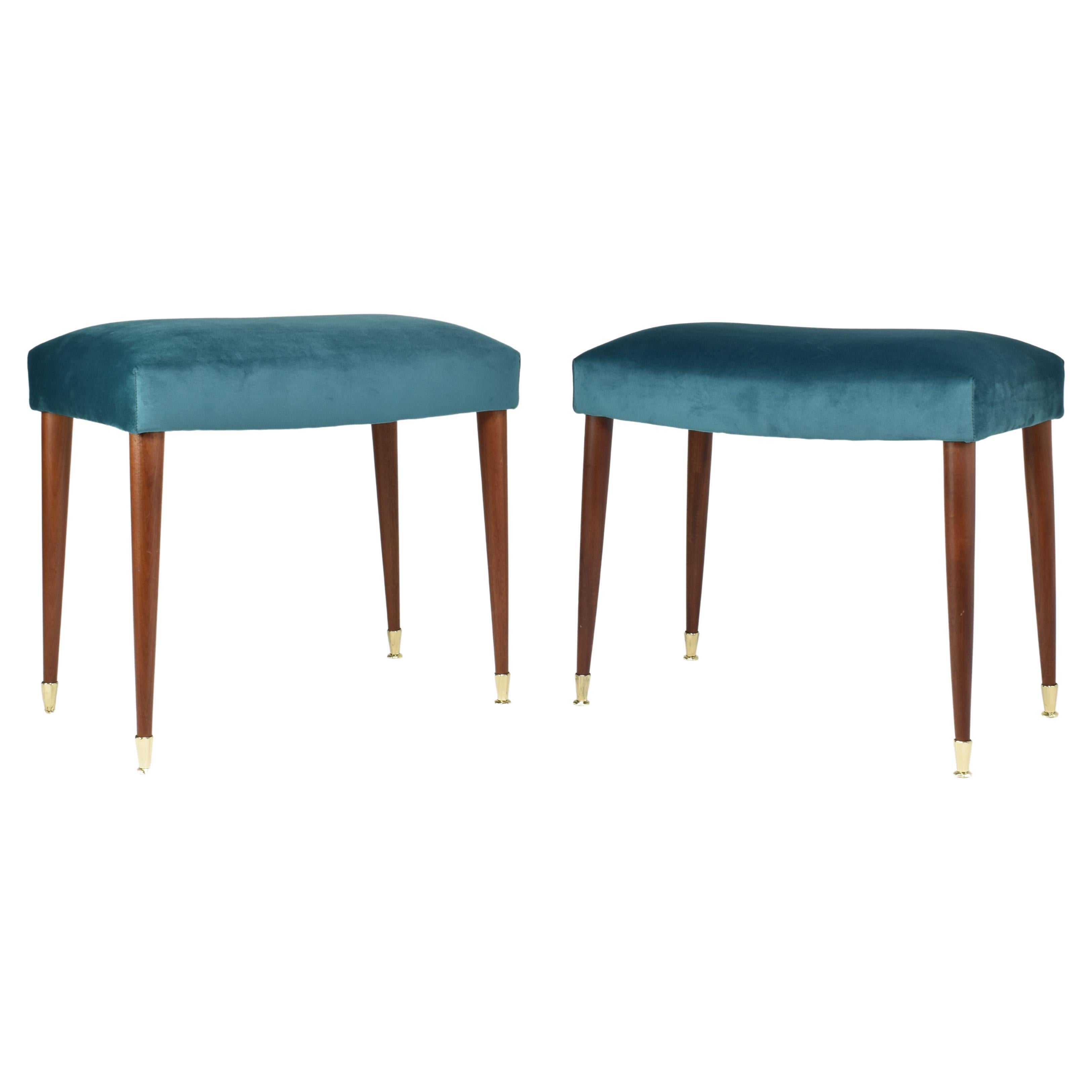 1960s mid-century modern Italian stools For Sale at 1stDibs