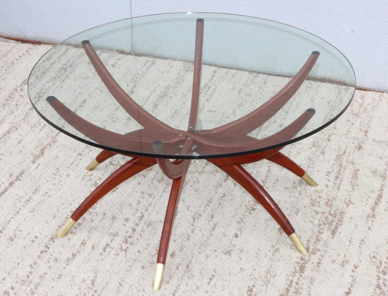 1960's Mid-Century Modern Spider Base Coffee Table at 1stDibs | spider ...
