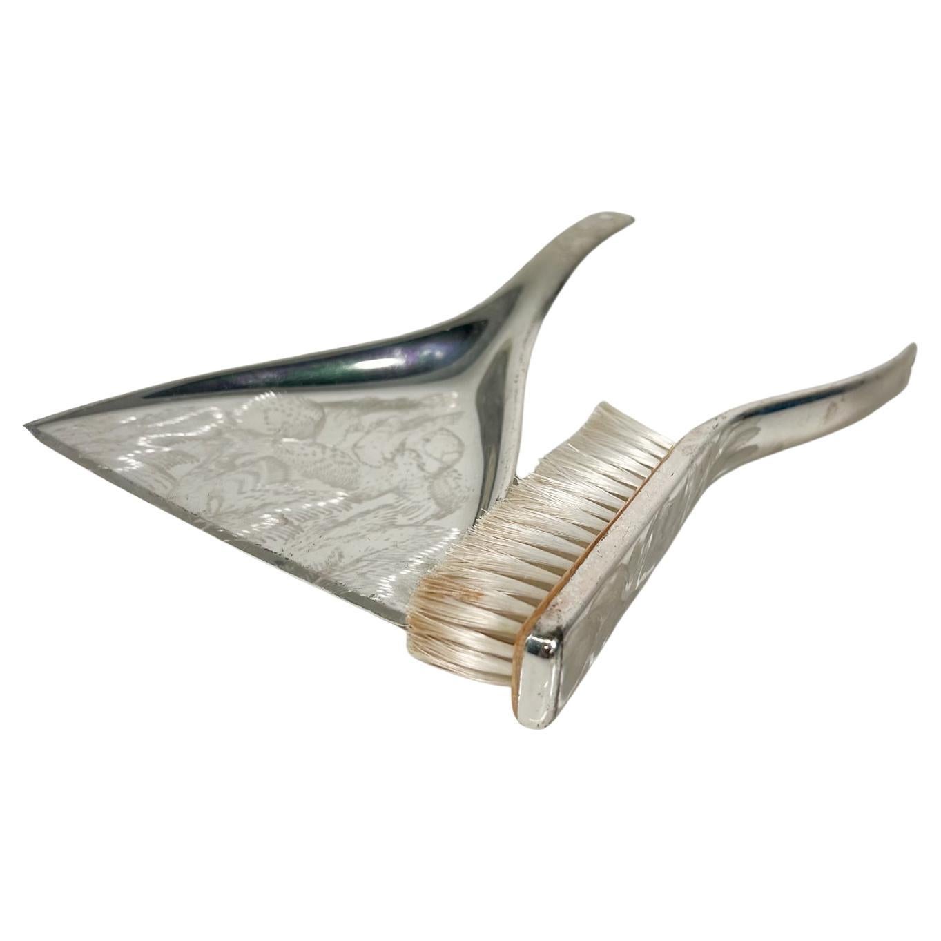 1960s Midcentury Lovely WMF Ikora Crumb Catcher Set Tray and Brush ...