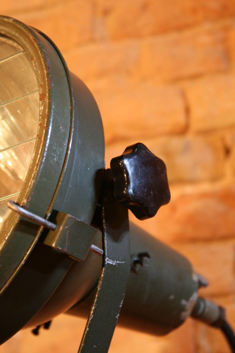 1960s Military Field Spotlight on a Tripod For Sale at 1stDibs | tripod ...