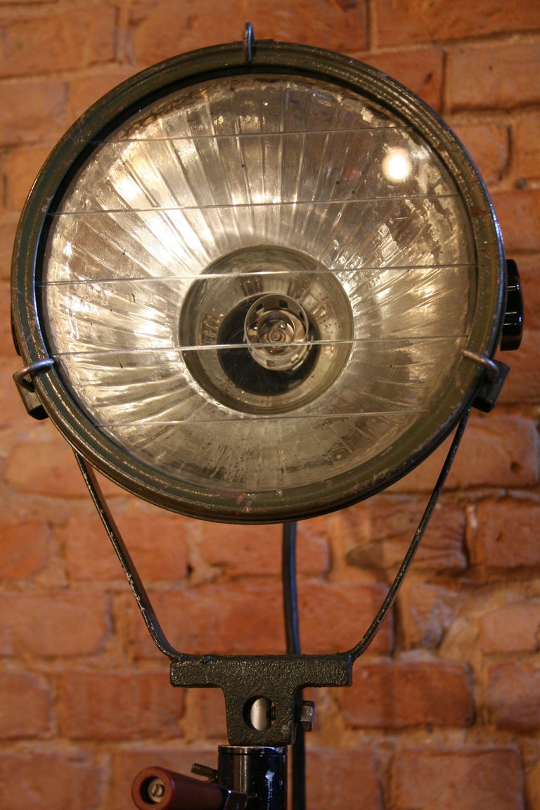 1960s Military Field Spotlight on a Tripod For Sale at 1stDibs | tripod ...