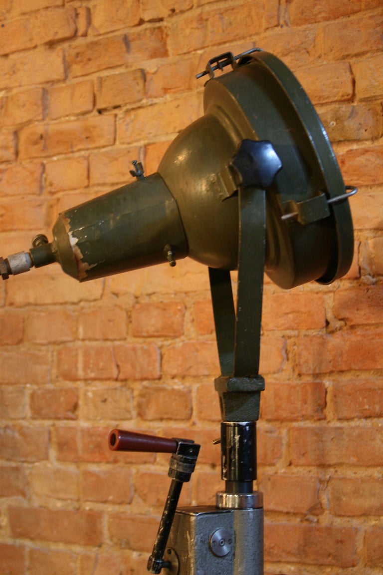 1960s Military Field Spotlight on a Tripod For Sale at 1stDibs | tripod ...