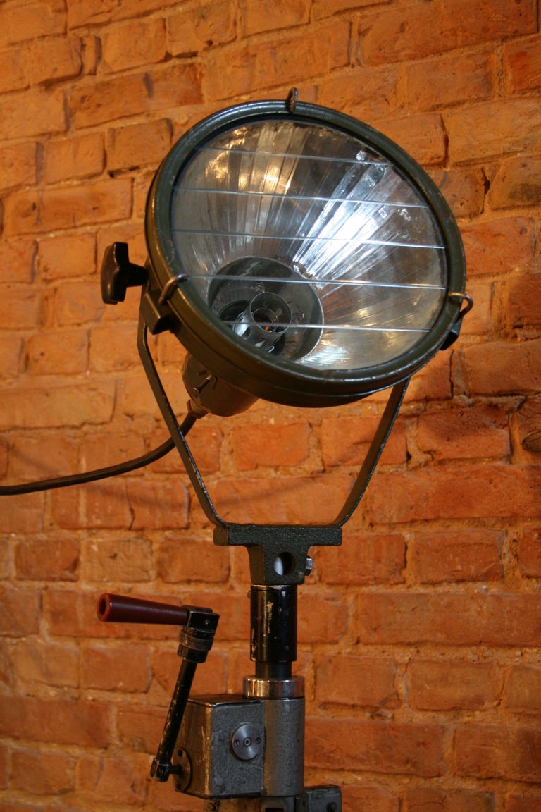 1960s Military Field Spotlight on a Tripod For Sale at 1stDibs | tripod ...