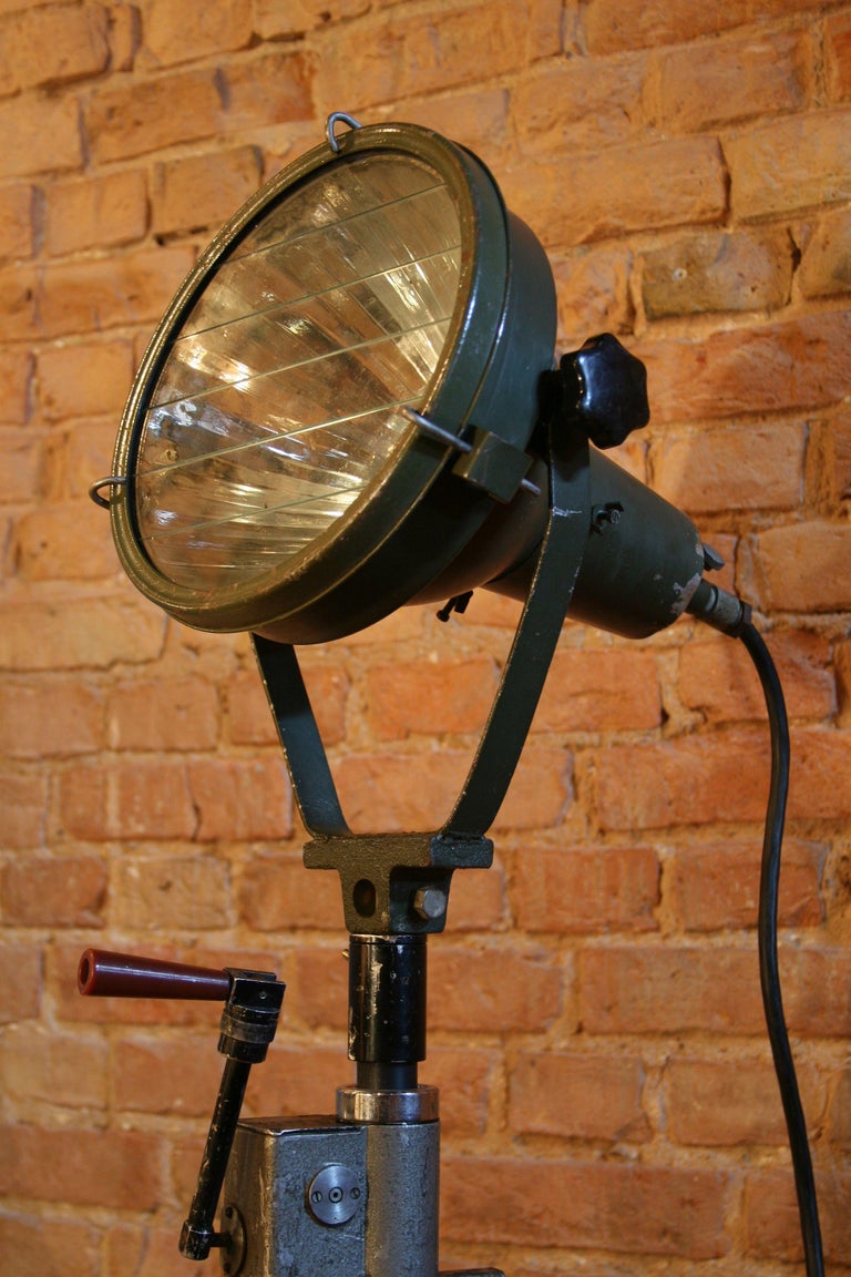 1960s Military Field Spotlight on a Tripod For Sale at 1stDibs | tripod ...