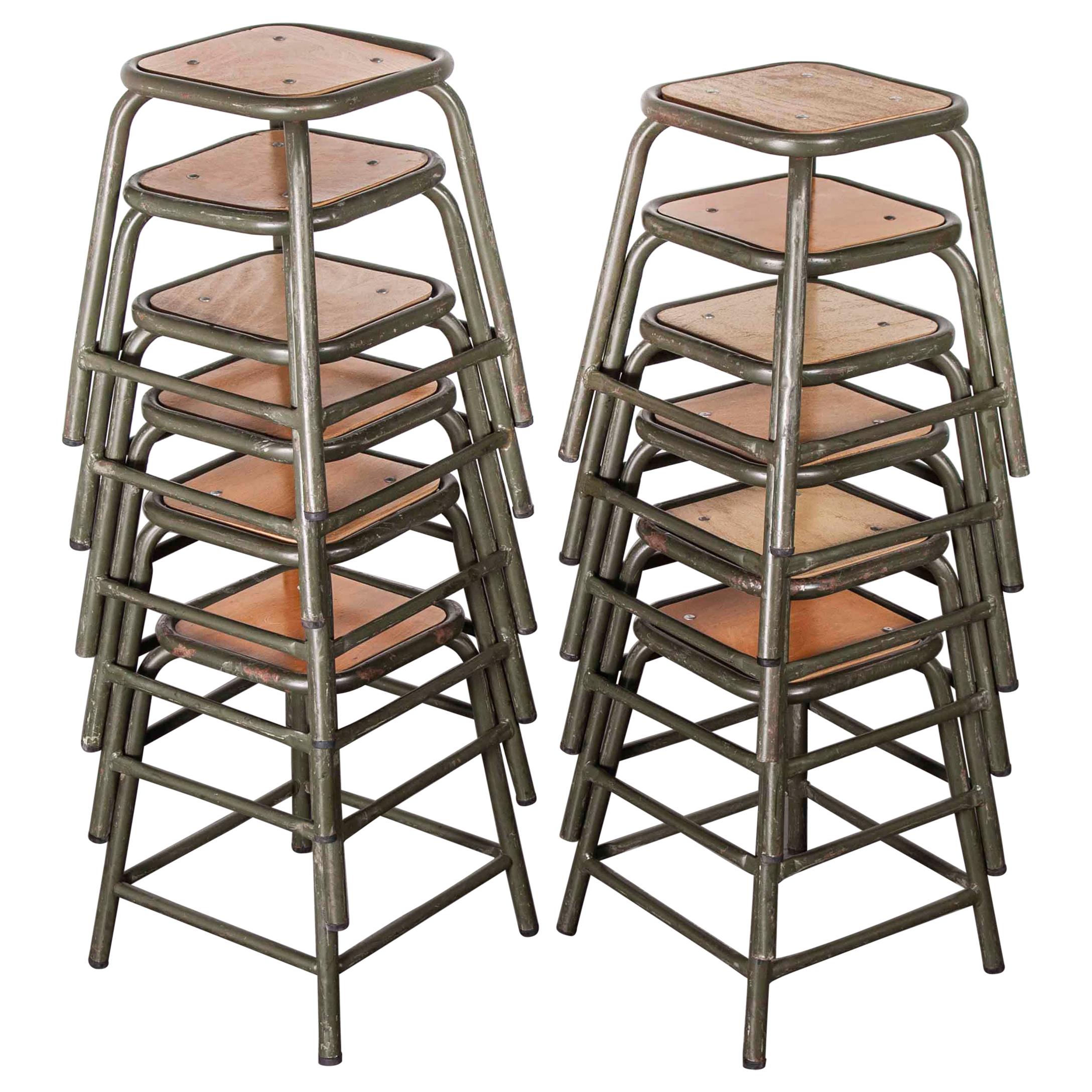 Low Stacking Stool - For Sale on 1stDibs