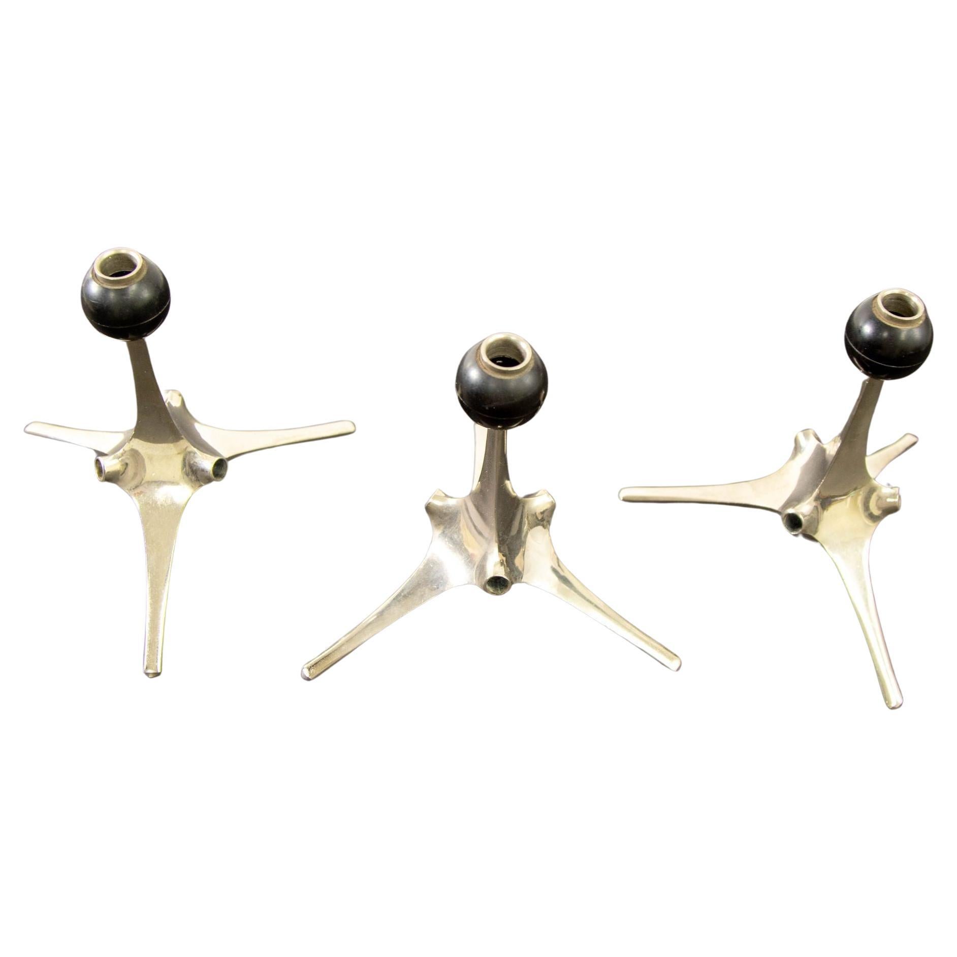 1960s Nagel Candle Holder, West Germany by Fritz Nagel and Caesar ...